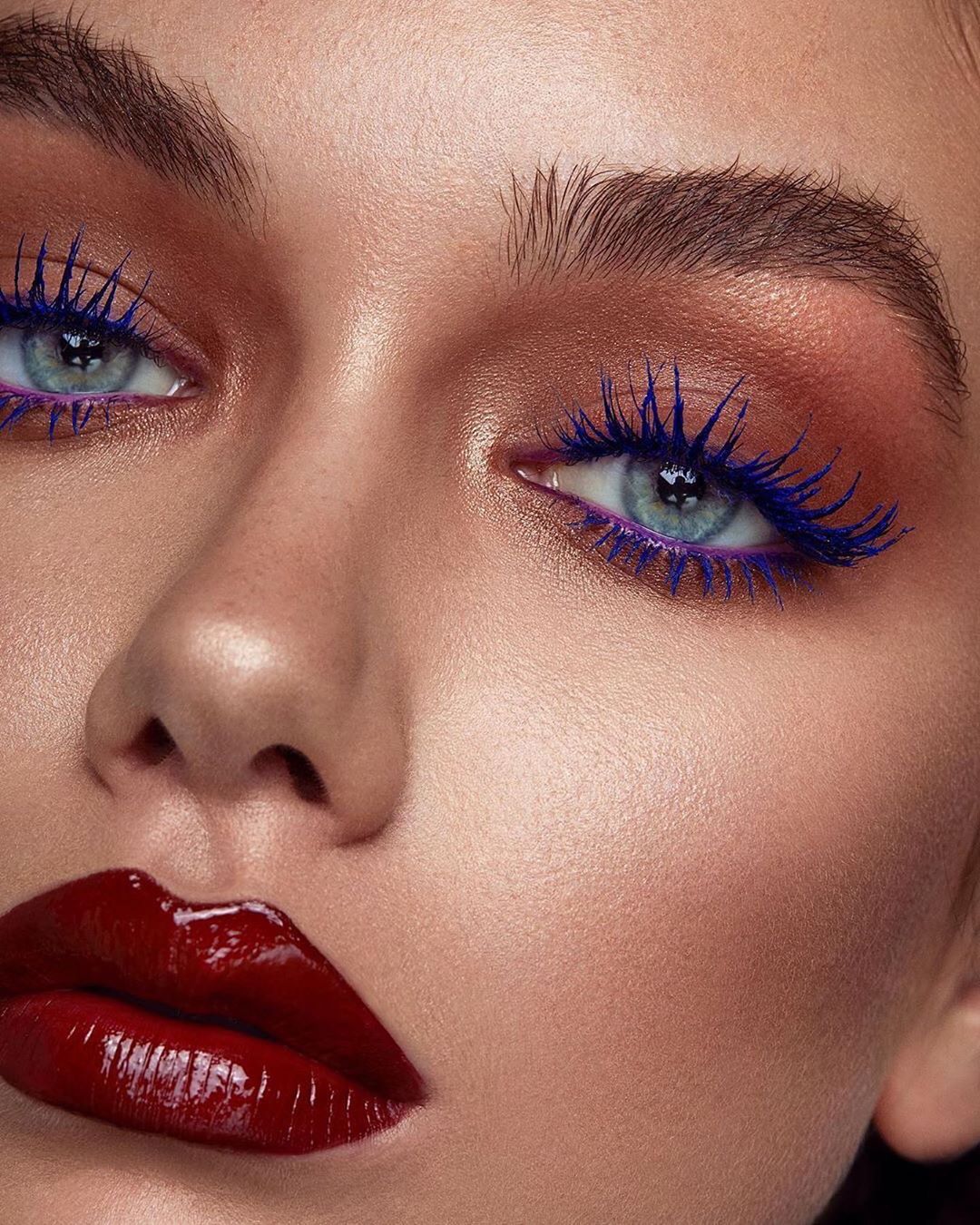 7 Ways To Wear Blue Mascara Beauty Bay Edited