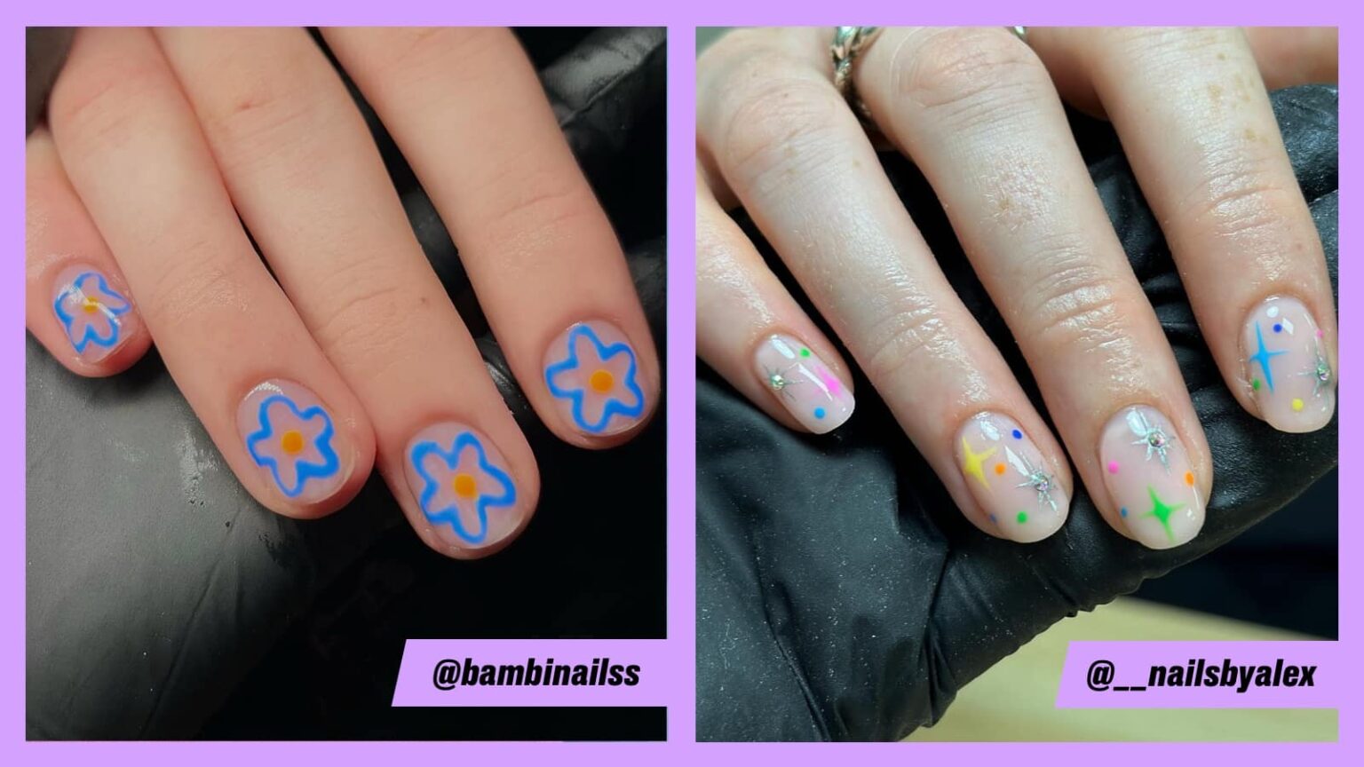 34 Clear Base Nail Designs To Try - Beauty Bay Edited