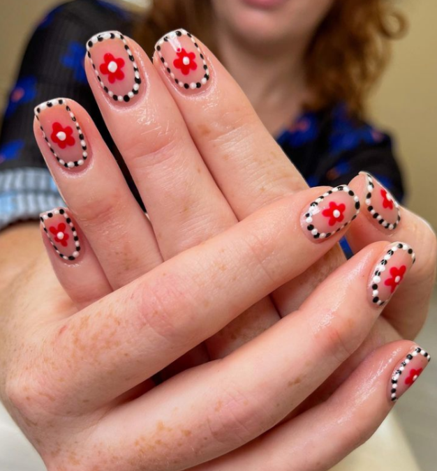 34 Clear Base Nail Designs To Try - Beauty Bay Edited