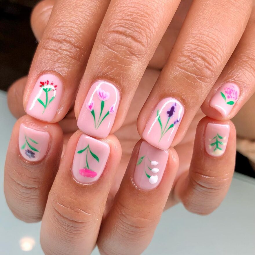 32 Spring Nail Art Designs To Try - Beauty Bay Edited