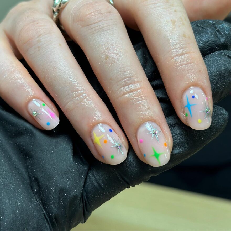 34 Clear Base Nail Designs To Try - Beauty Bay Edited