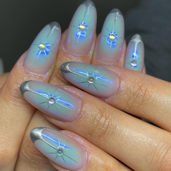 38 Blue Nail Designs To Try - Beauty Bay Edited