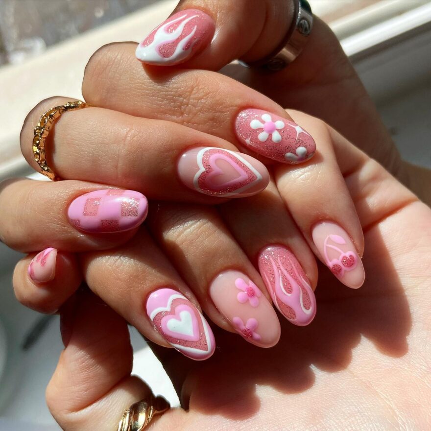 27 Pink Nail Design Ideas - Beauty Bay Edited
